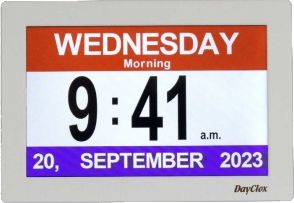 Dementia Wall Clock & Day Date Time Clocks in the UK, Dayclox - DayClox