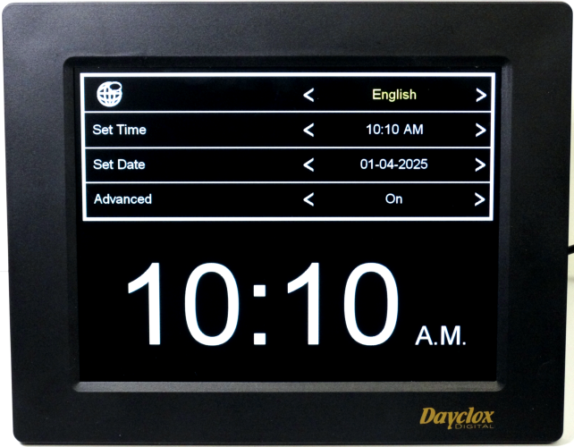 Alzheimer's & Dementia Digital Clock - DayClox