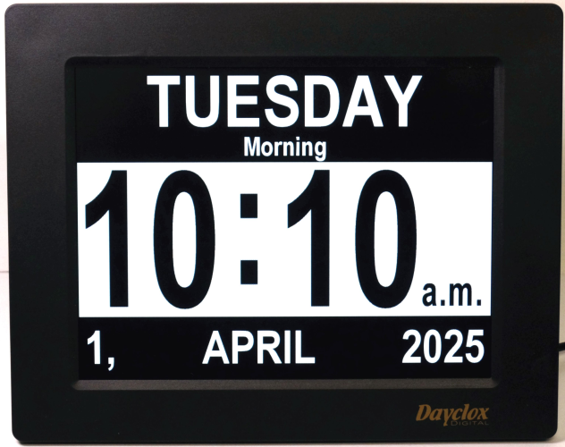 Alzheimer's & Dementia Digital Clock - DayClox